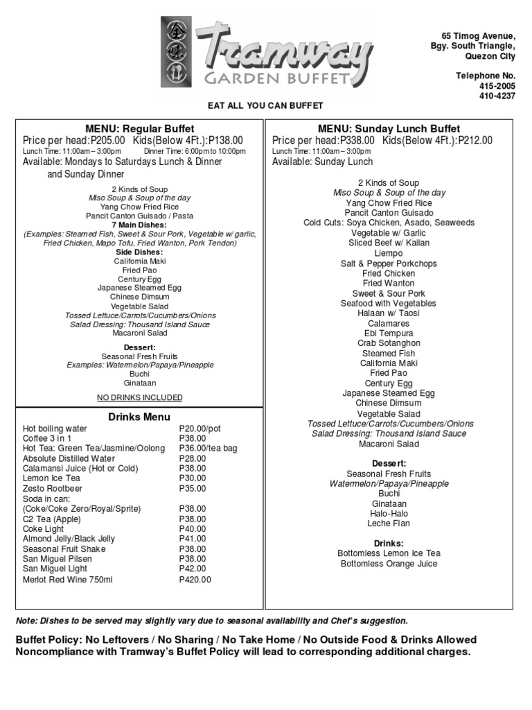 Tramway Timog Package | Salad | Lunch