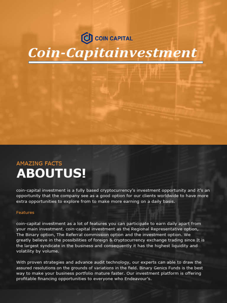 Coin-Capital Investment Overview | PDF
