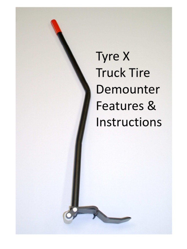 Pneu-Tek Truck Demounter How To | PDF
