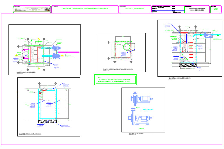CARCAMO DE BOMBEO | PDF | Ingeniería hidráulica | Ingeniería Ambiental
