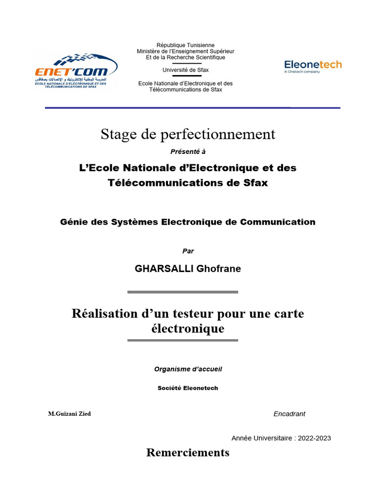 Testeur de carte électronique Eleonetech | PDF | Informatique | Électricité