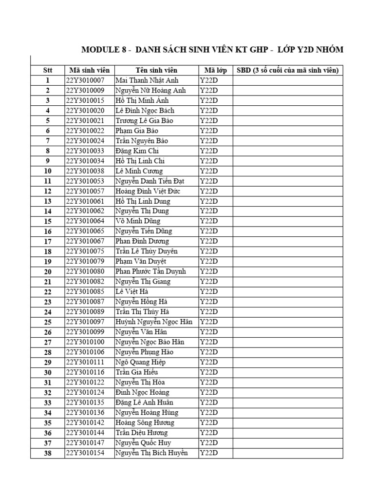 M8 Y2d Nhóm 7 | PDF