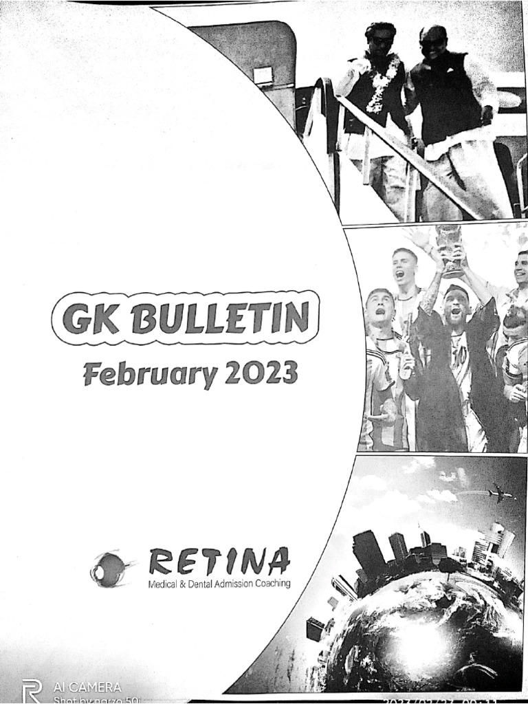 GK Bulletin Feb 23 - Retina | PDF