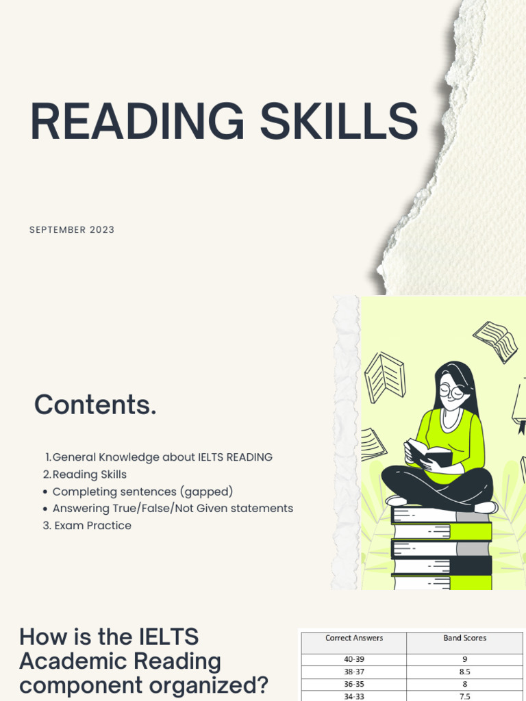 Reading Skills | PDF