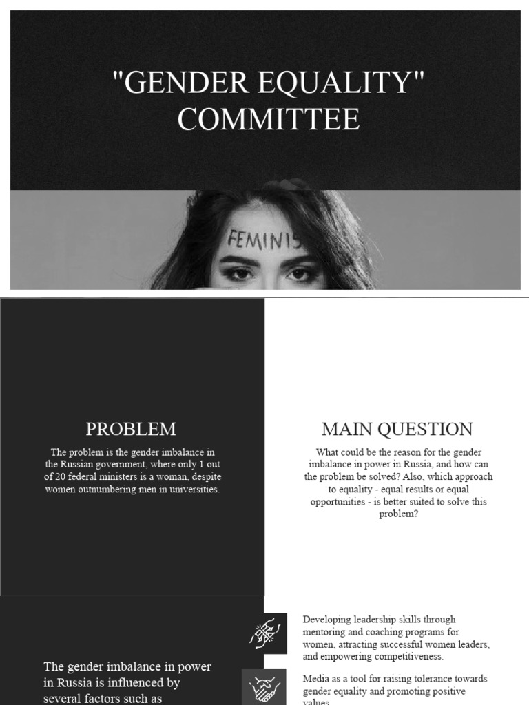 Gender Equality Presentation | PDF | Social Science