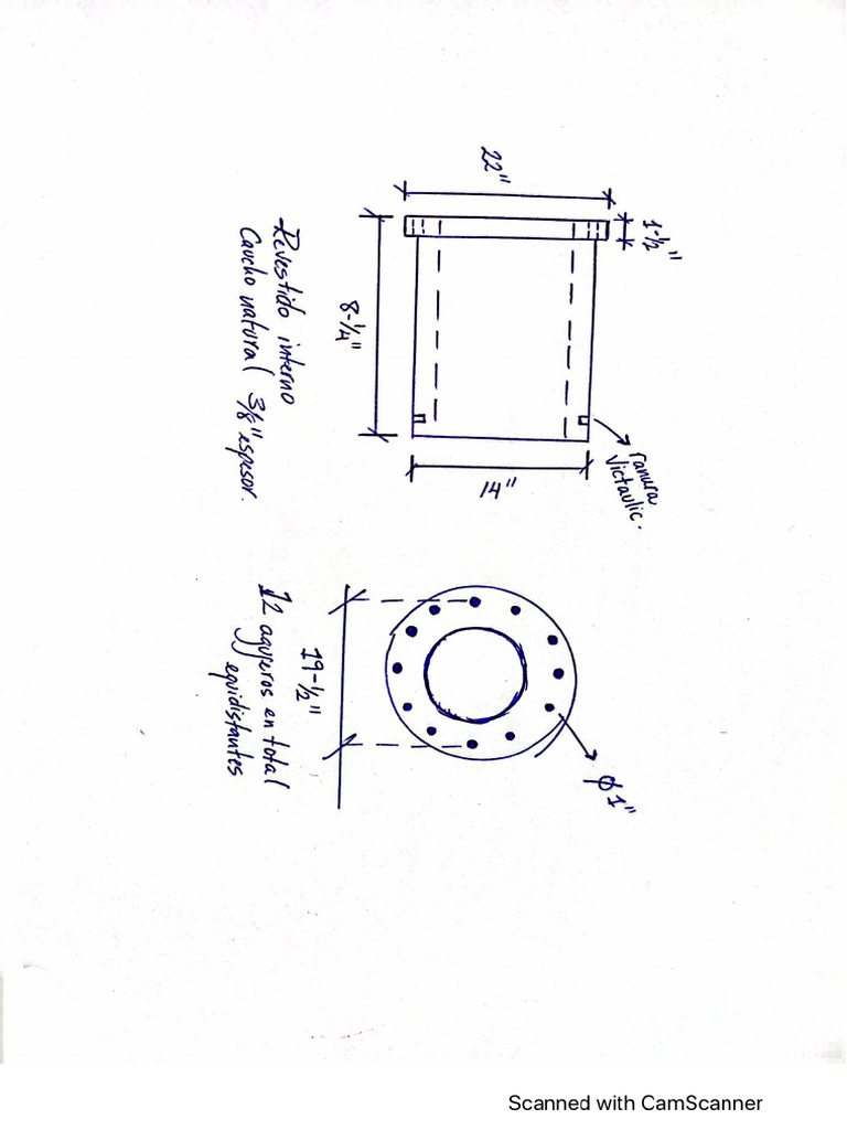 Spool 22 X 8.25 Inch Caucho Natural | PDF