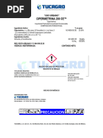 Proclaim Opti Ficha Tecnica 24mayo2022 | PDF | Agua | Insecticida