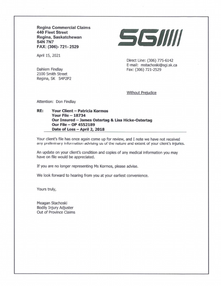 210415-Let From SGI | PDF