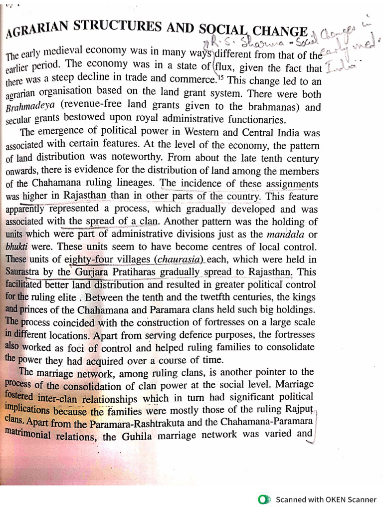 Agrarian Structures and Social Change | PDF