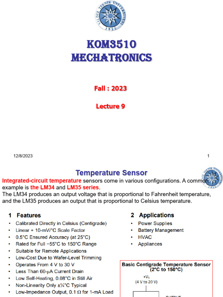 Mechatronics 09 2023 | PDF | Rectifier | Sensor