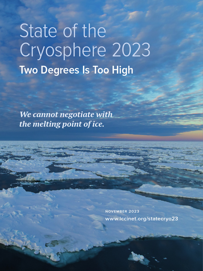 Cryosphere Report 2023: 2°C Too High | PDF | Science & Mathematics