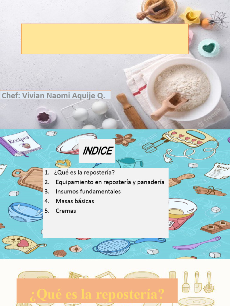 Introducción A La Repostería | PDF | Crema | Leche