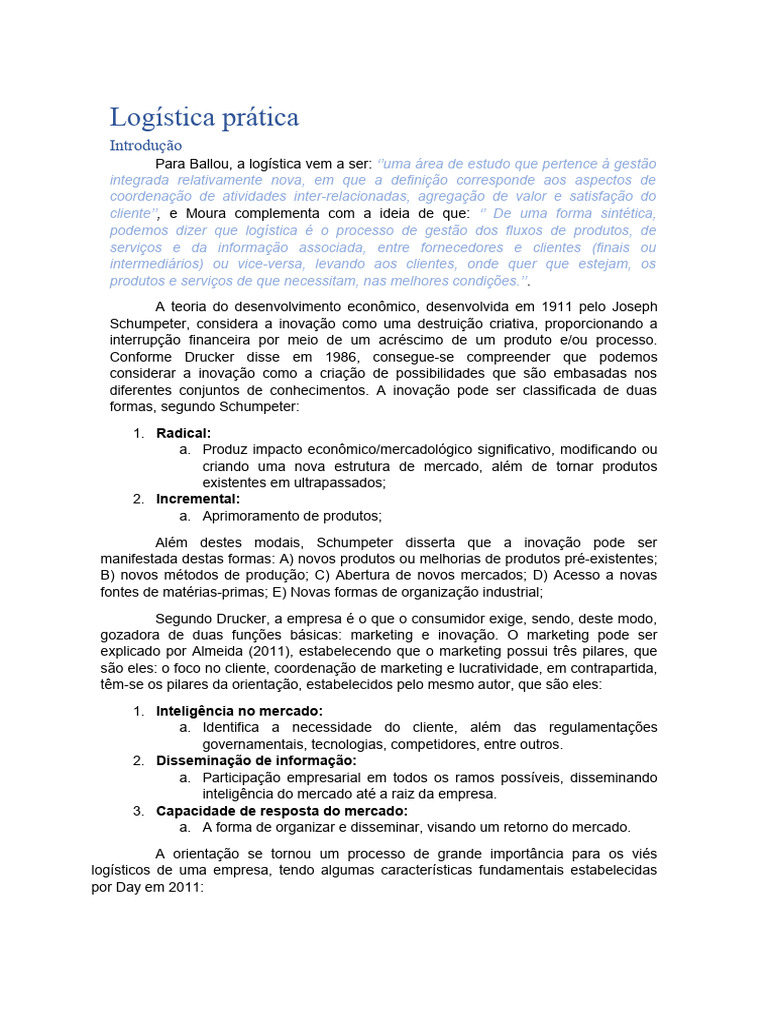 Logística Prática | PDF