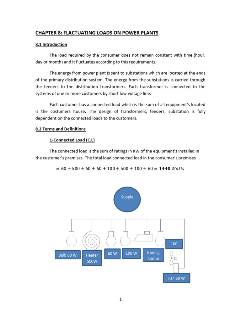 Load Curves - Lecture | PDF | Power Station | Electric Power Distribution