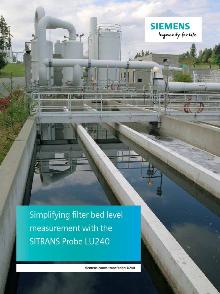 Siemens-SITRANS-Probe-LU240-brochure | PDF | Radar | Sewage Treatment