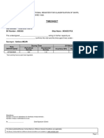 Sea Cargo Manifest Template | PDF | Cargo | Tonnage