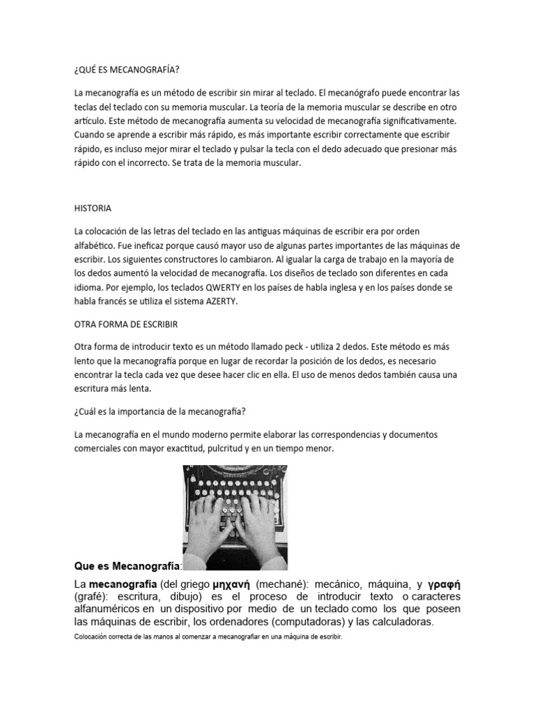 Mecanografia | PDF Mecanografia | PDF