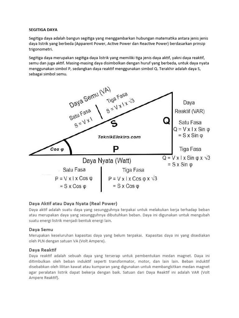 Segitiga Daya | PDF | Sains & Matematika