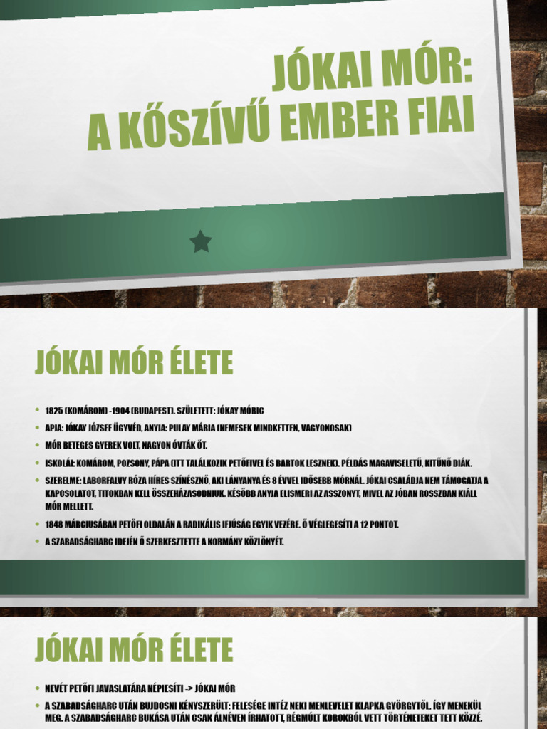 Jókai Mór | PDF