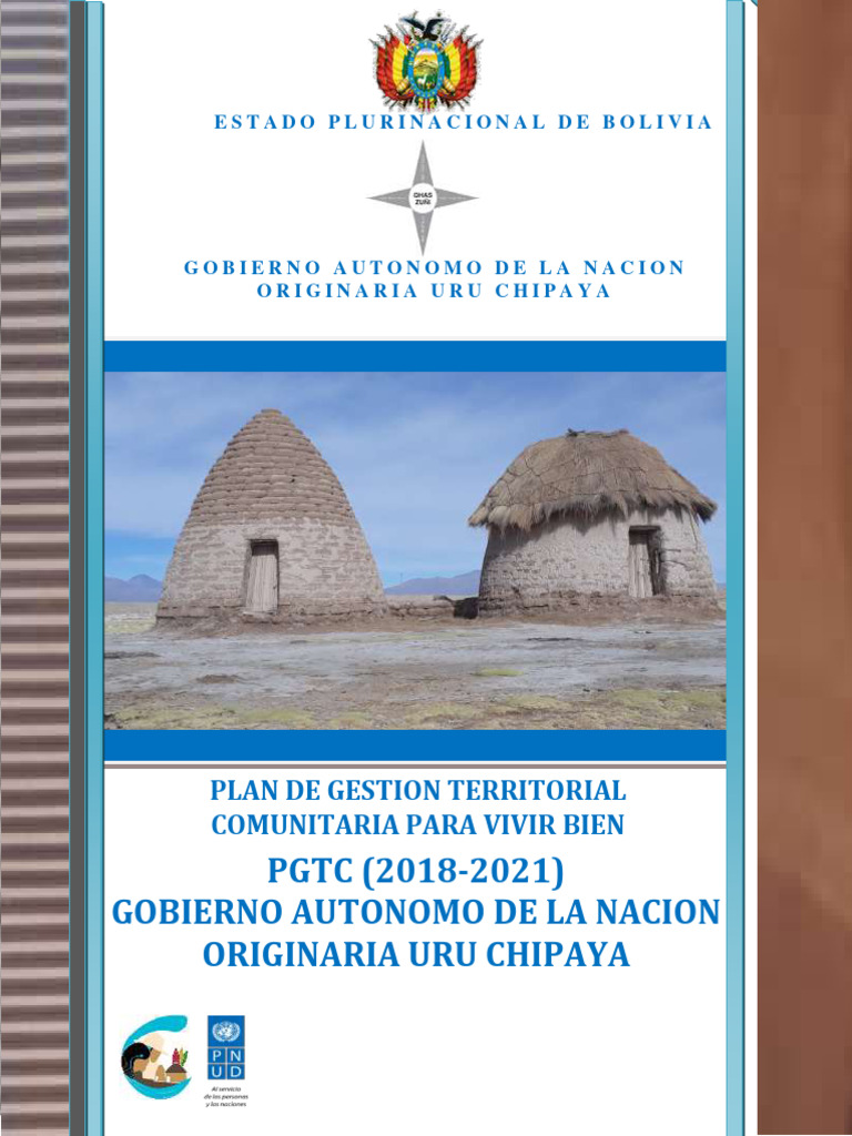 PGTC Uru Chipaya | PDF | Nación | Planificación