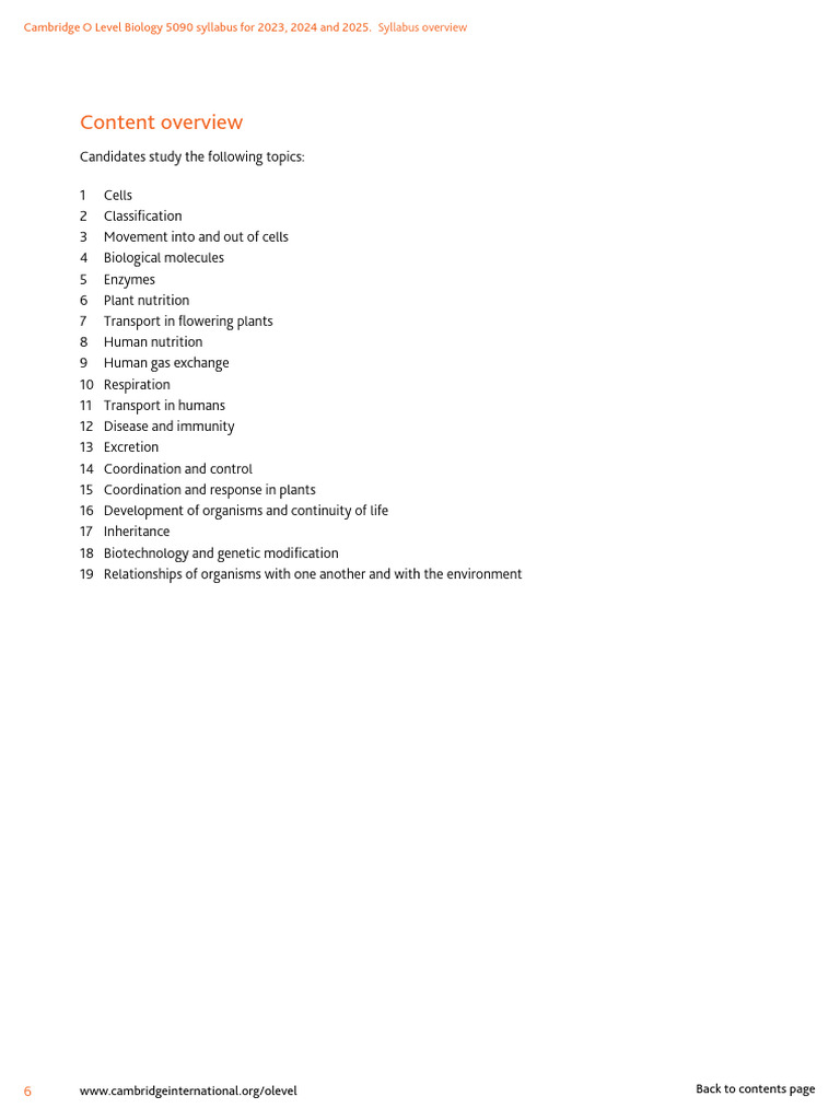 2023 2025 Syllabus | PDF