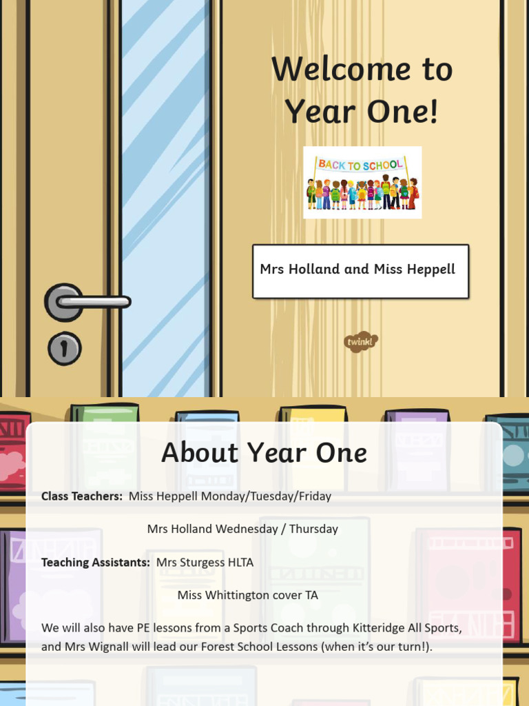 Meet the Teacher Year 1 | PDF | Phonics | Learning