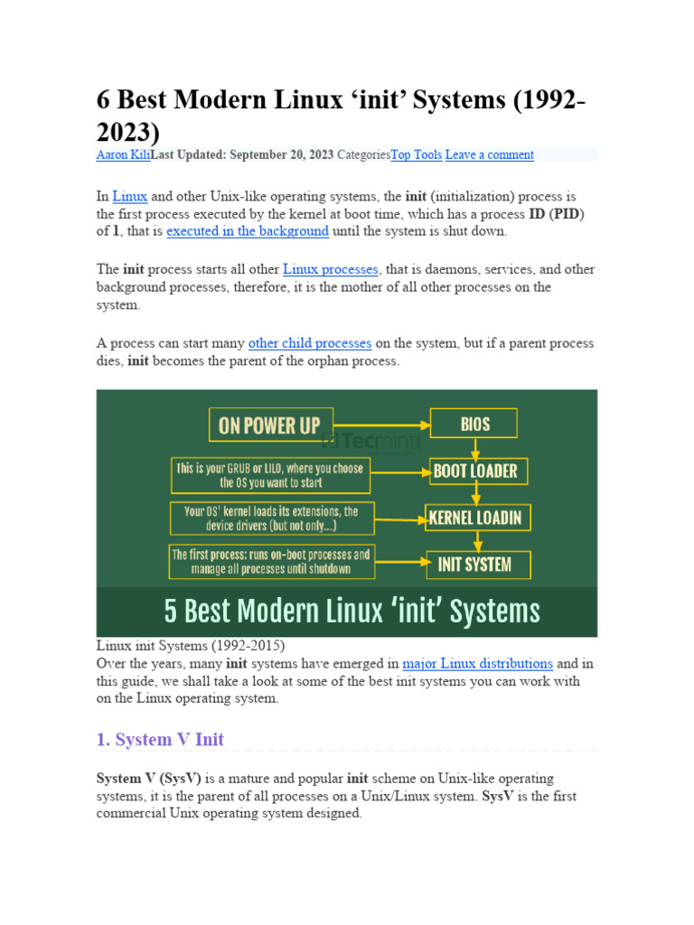 6 Best Modern Linux | PDF | Linux | Free Software