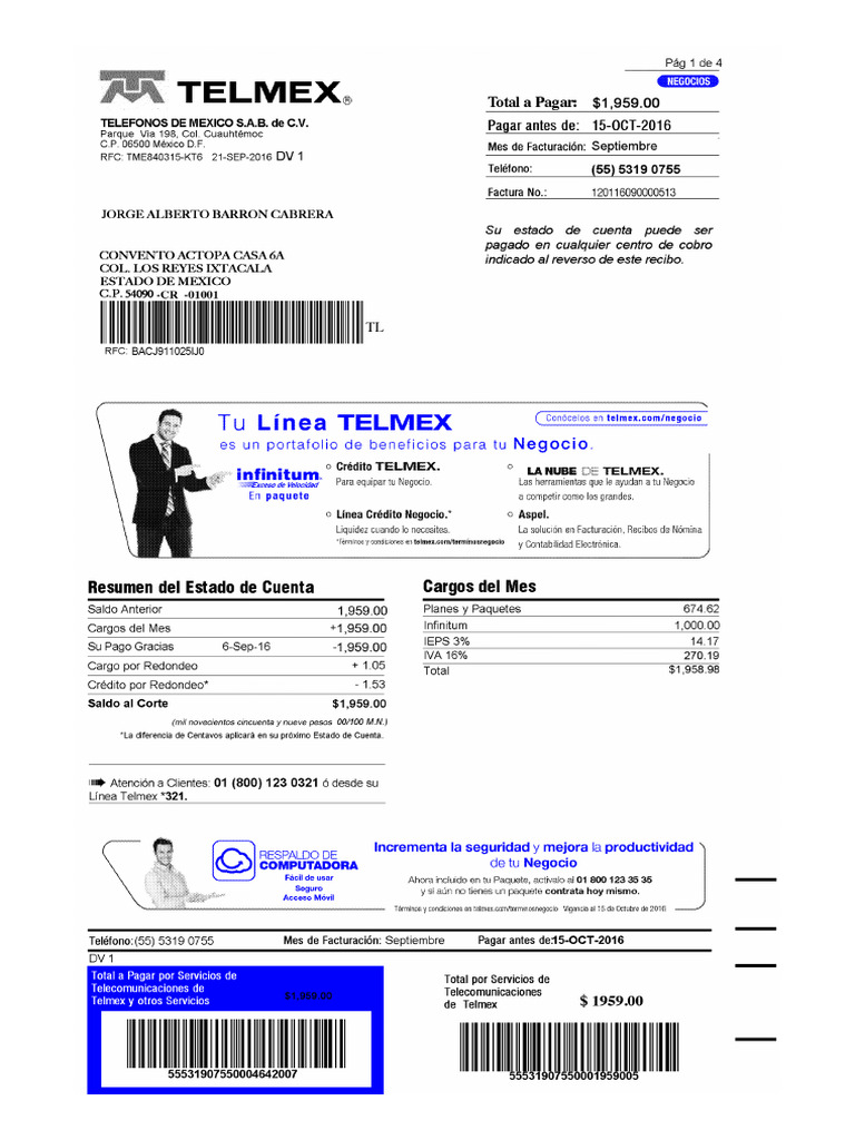 TELMEX | PDF