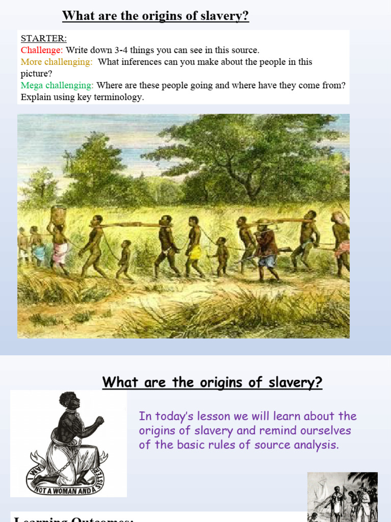 Intro Slavery | PDF