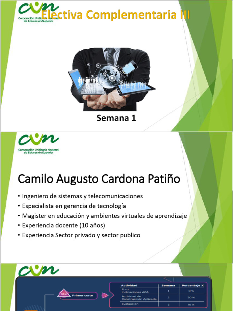 Electiva Complementaria III Semana 01 | PDF