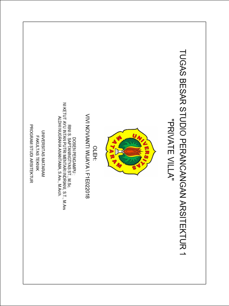 Cover Uts Revisi | PDF