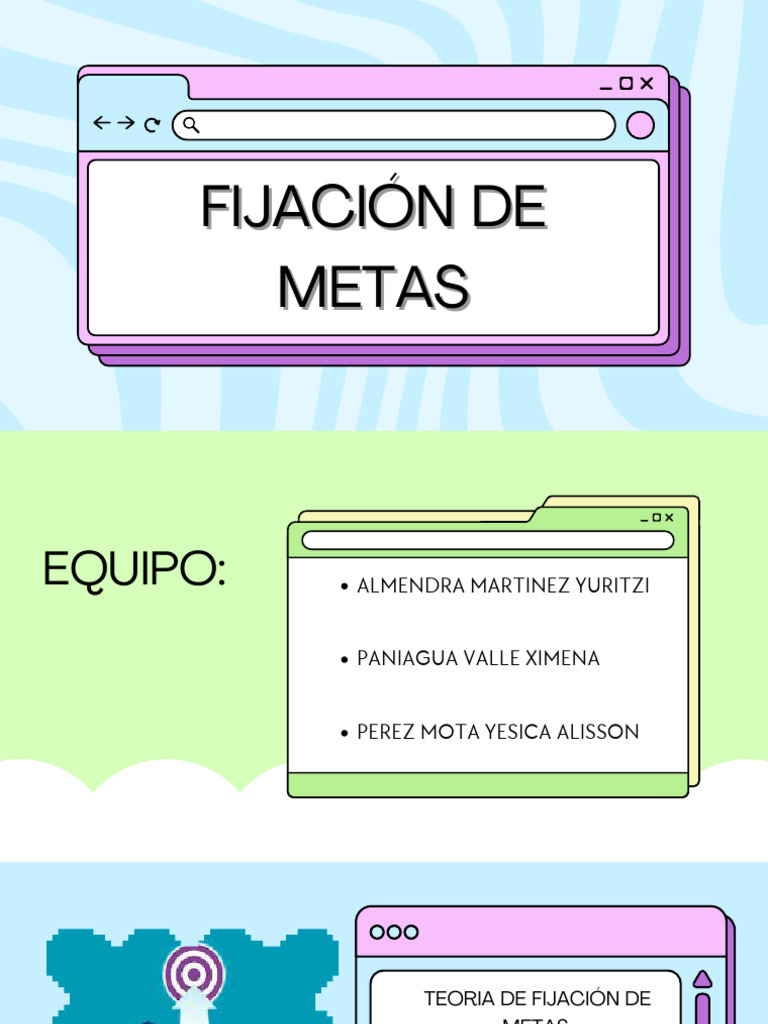 Fijación de Metas | PDF