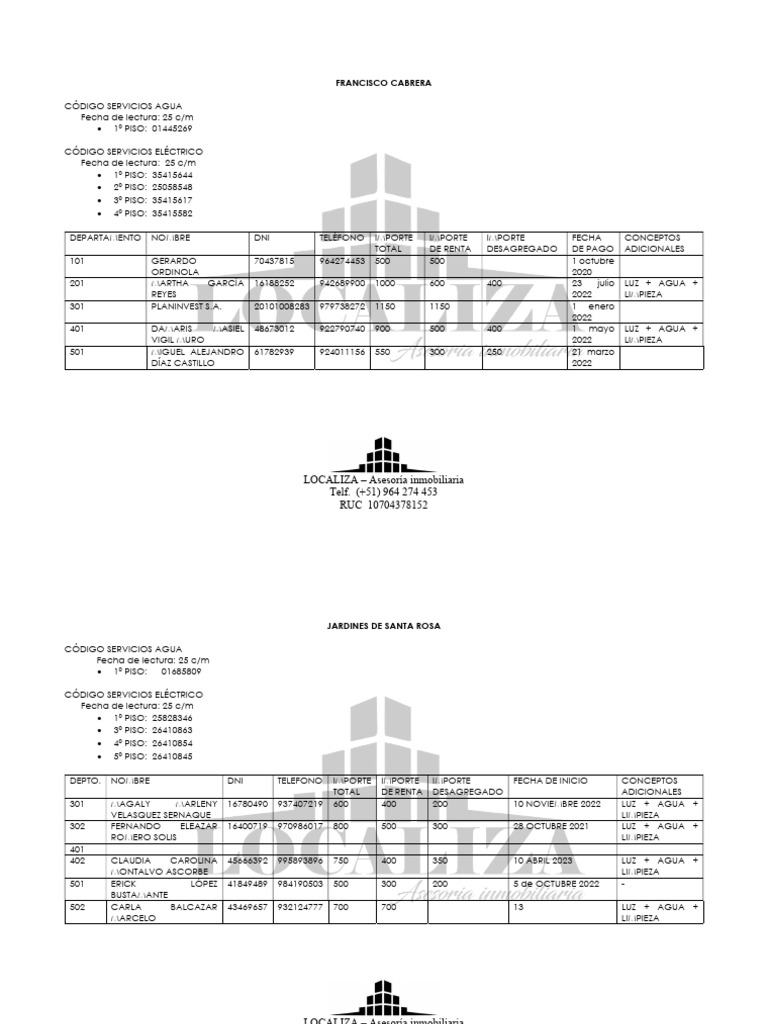 Agenda Datos Octubre 2023 | PDF