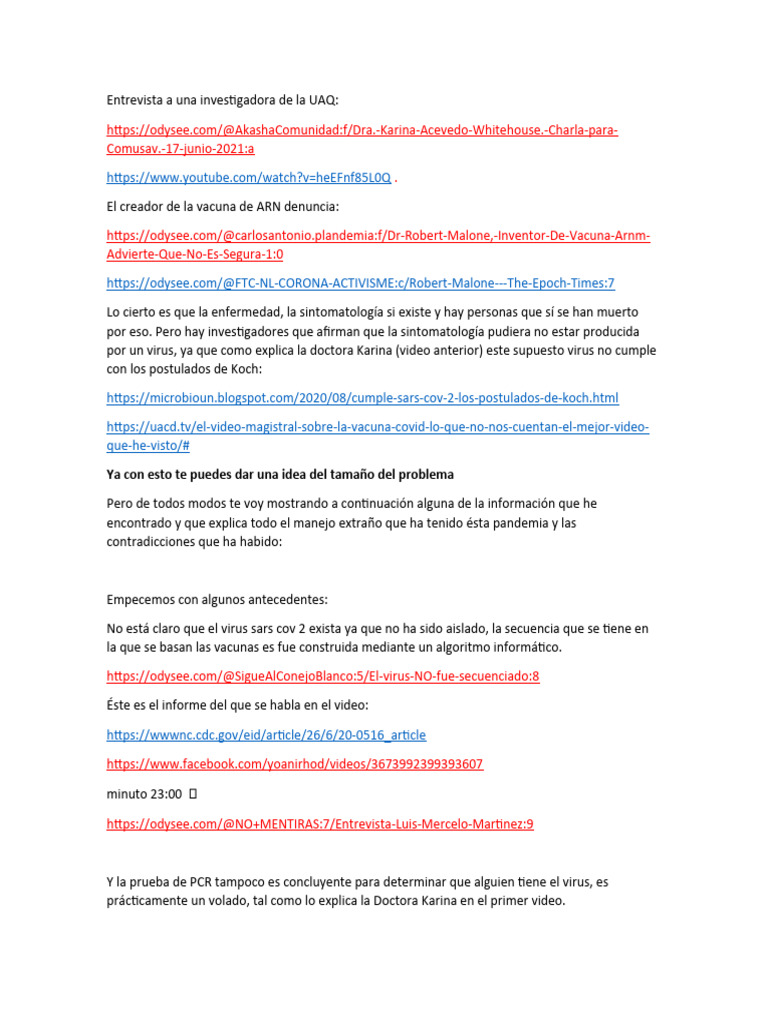 Compendio de Información | PDF