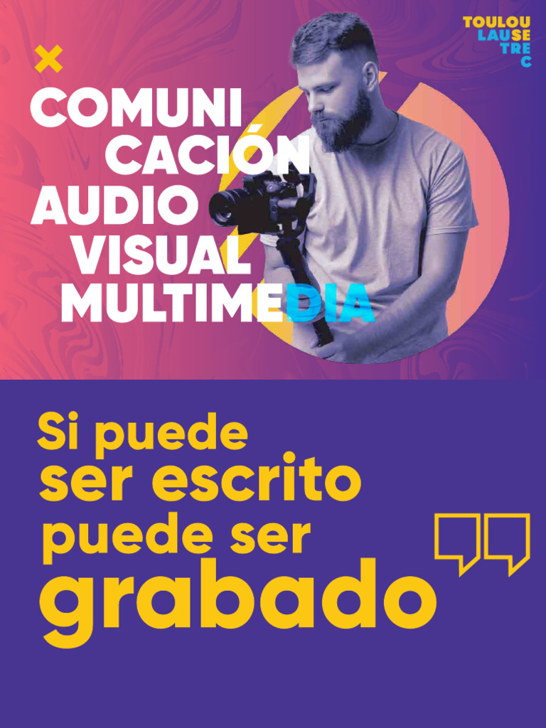 Brochure Comunicacion Audiovisual Multimedia 2023 0 | PDF