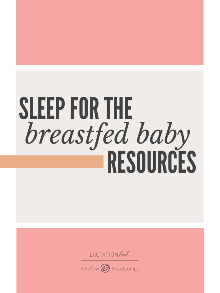 Sleep For The Breastfed Baby Resources Download Free Pdf