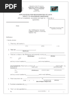 SO Application for Marriage Authority | PDF | Justice | Crime & Violence
