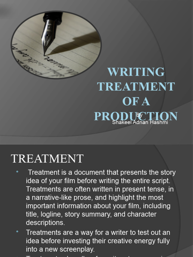 Film Treatment Writing Guide | PDF | Screenplay | Screenwriting