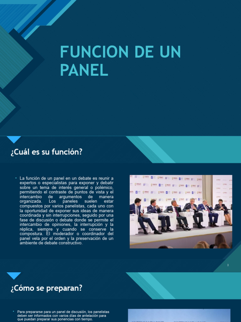 Funcion de Un Panel | PDF