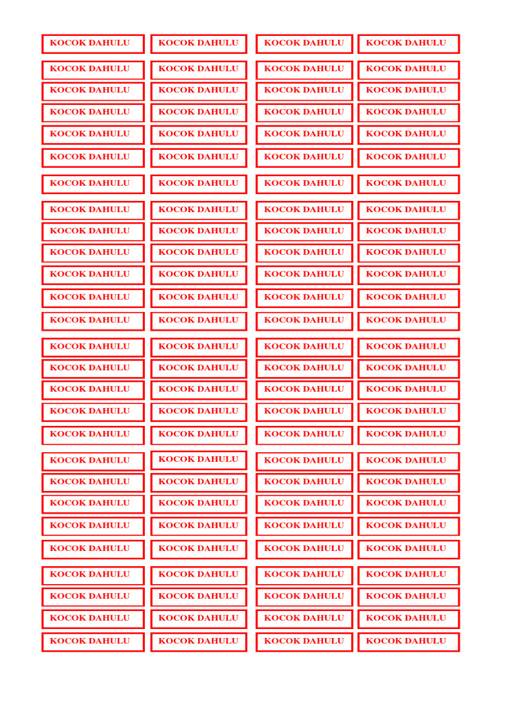 390710772-Label-Kocok-Dahulu Macam Macam | PDF
