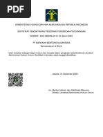 Contoh Akta Pendirian PT | PDF