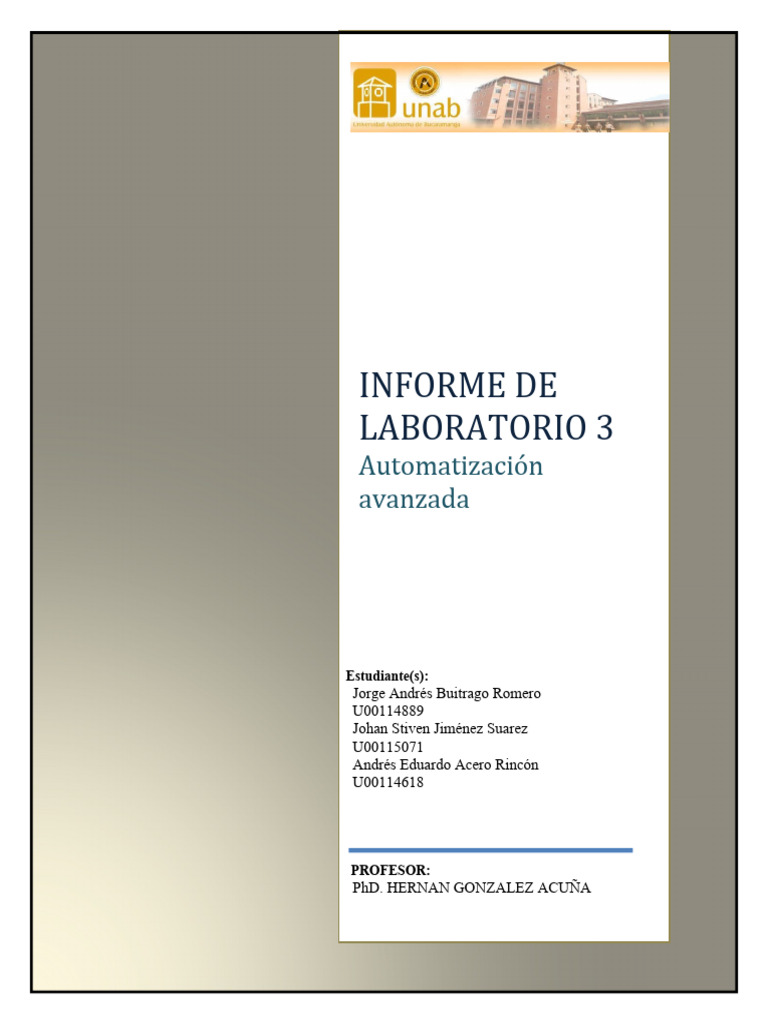 Informe Lab 3 | PDF