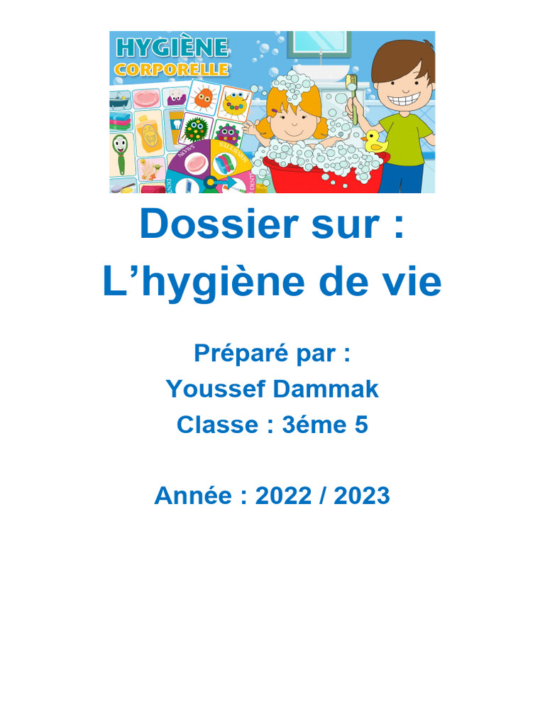 Dossier sur hygiène | PDF