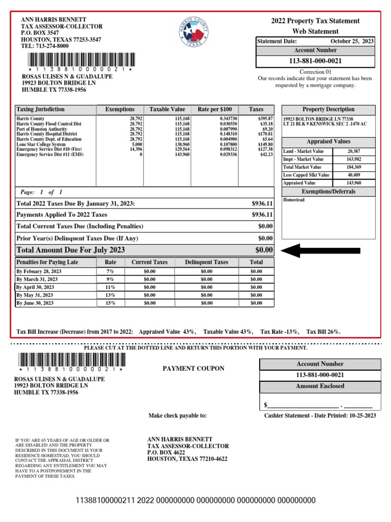 Tax Receipt | PDF