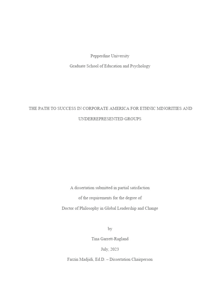 2023 - Garrett-Ragland, Tina. | PDF | Equal Pay For Equal Work | Civil ...