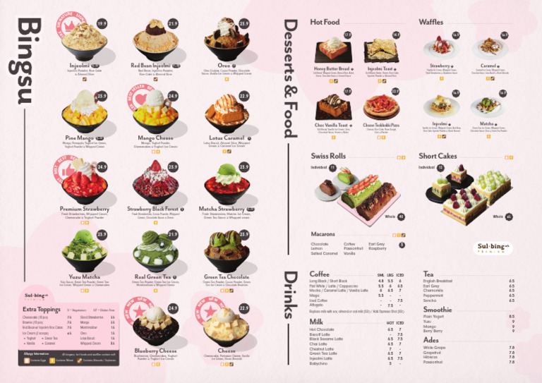 HQ Sulbing Menu V2 Final A2 Lansdscape | PDF