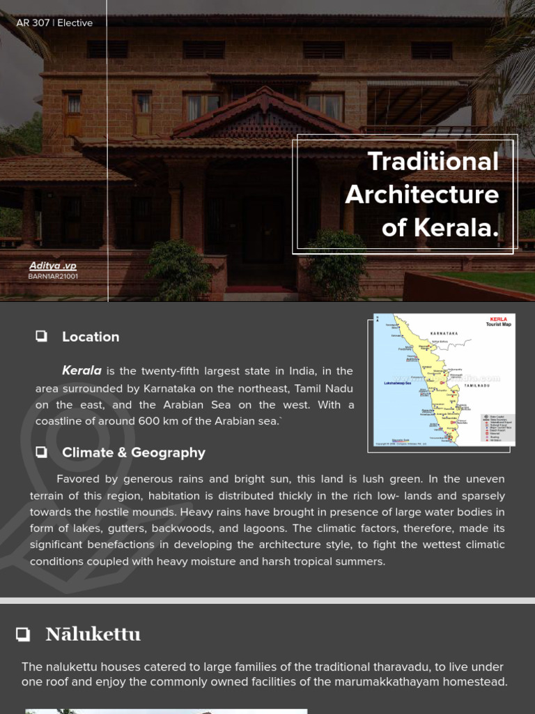 Traditional Nalukettu Architecture in Kerala | PDF | Building ...