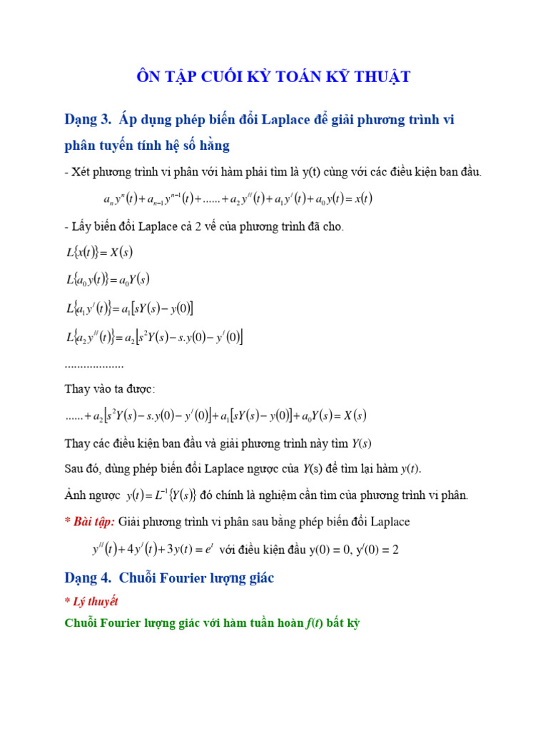 On Tap Cuoi Ky TKT | PDF