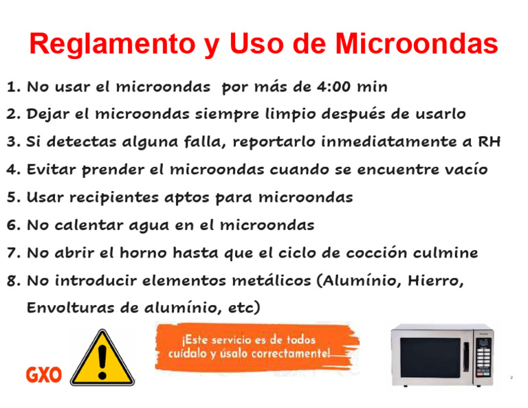 GXO - Microondas | PDF