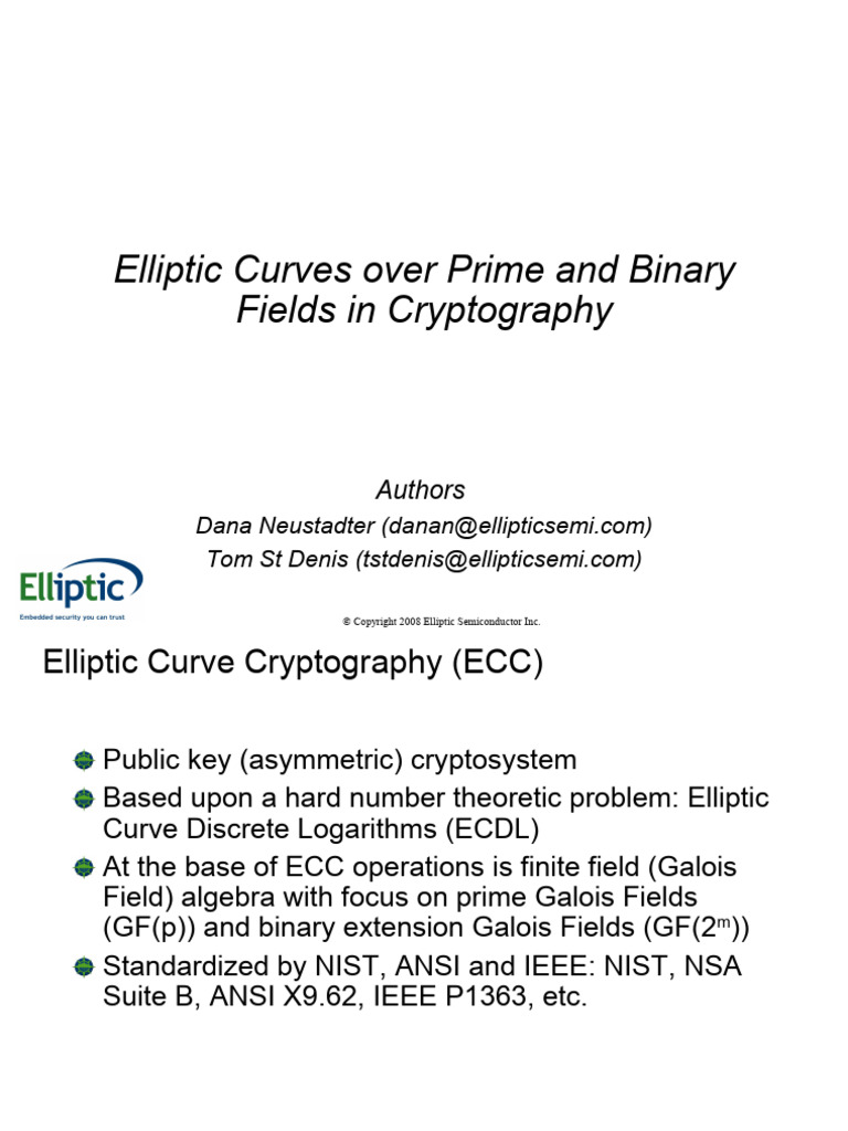 EC_overGF_in_cryptography | PDF | Field (Mathematics) | Cryptography